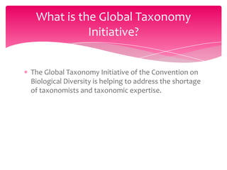 Taxonomy | PPT