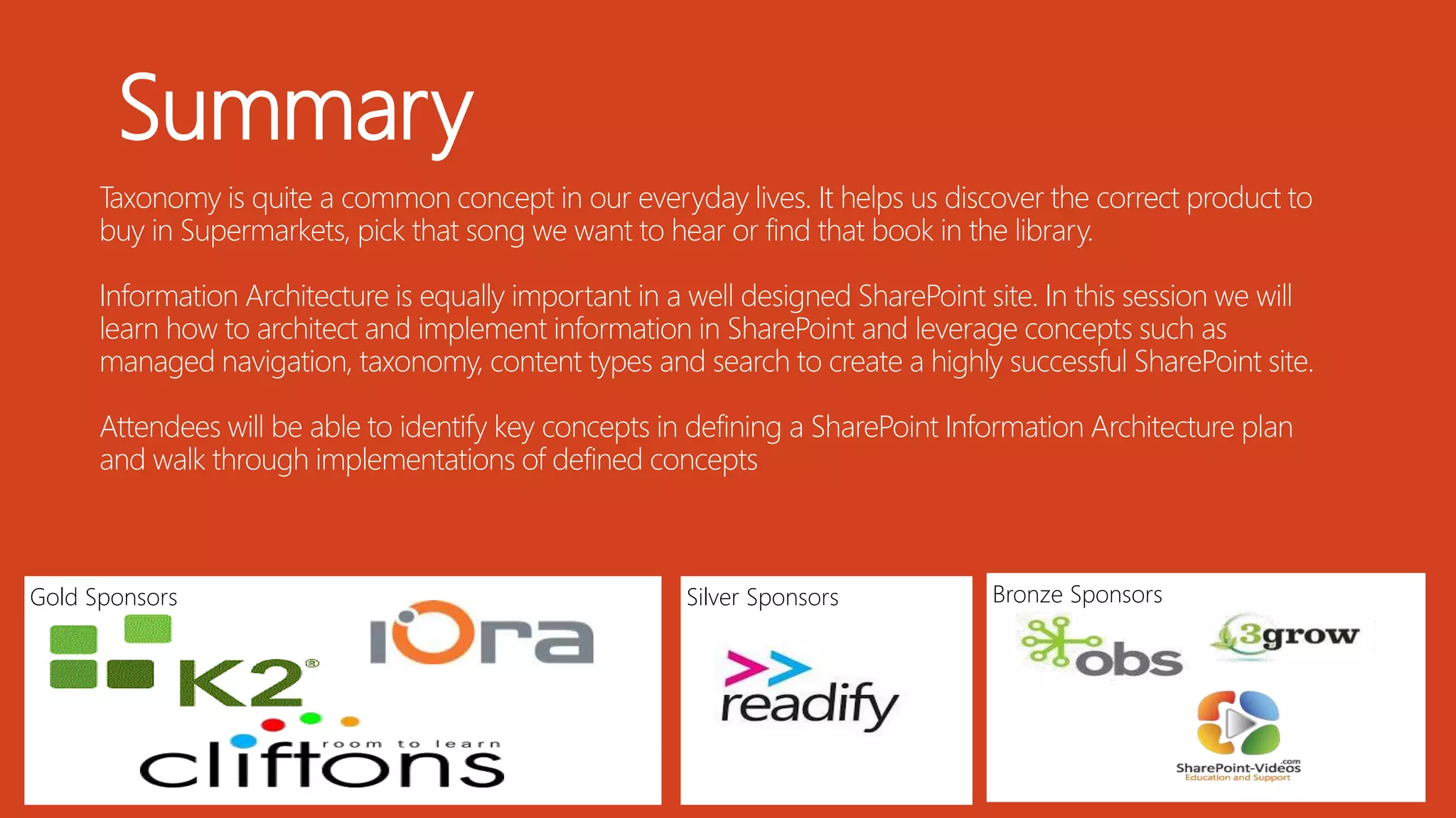 Understanding SharePoint Information Architecture | PPT