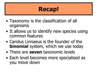 Taxonomy | PPT