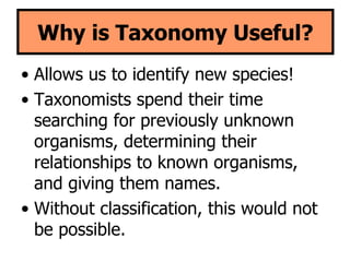 Taxonomy | PPT