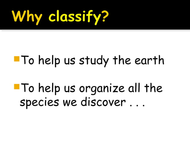 Taxonomy | PPT | Biological Sciences | Science