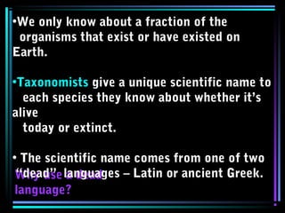 Taxonomy | PPT