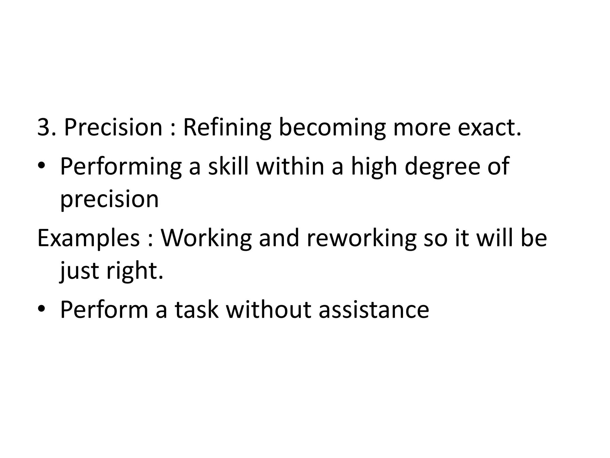 Assessing KSA: The Learning Taxonomy | PPTX