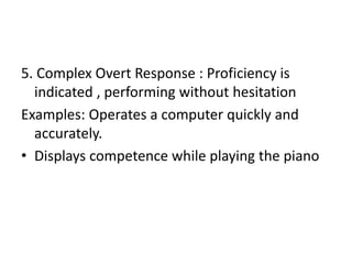 Assessing KSA: The Learning Taxonomy | PPTX