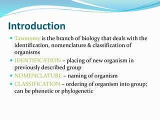 Taxonomy | PPT