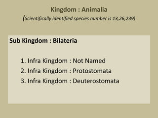Taxonomy of Living and Non Living Organism :A brief Discussion | PPTX