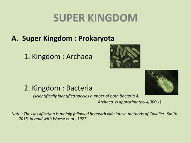 Taxonomy of Living and Non Living Organism :A brief Discussion | PPT