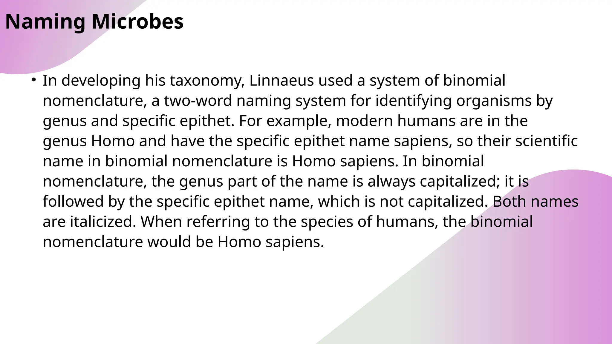 (Microbiology ) The Science of Taxonomy.pptx