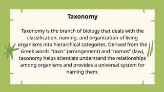 General Biology 2 Lesson 5 taxonomy.pptx
