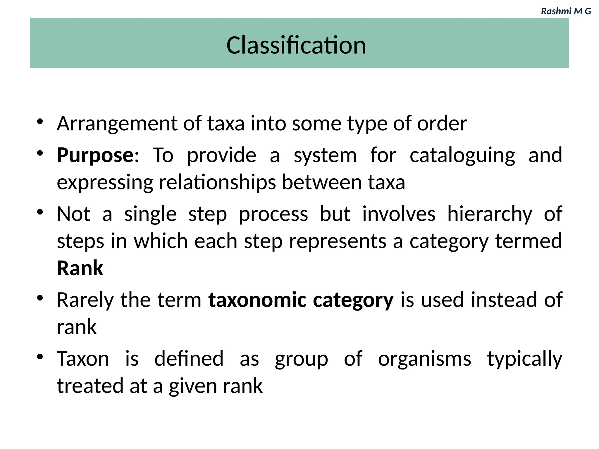 Taxonomy(Introduction,levels of taxonomy, scientific naming ...