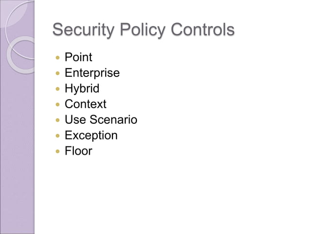 Taxonomy-based Security Policies | PPT