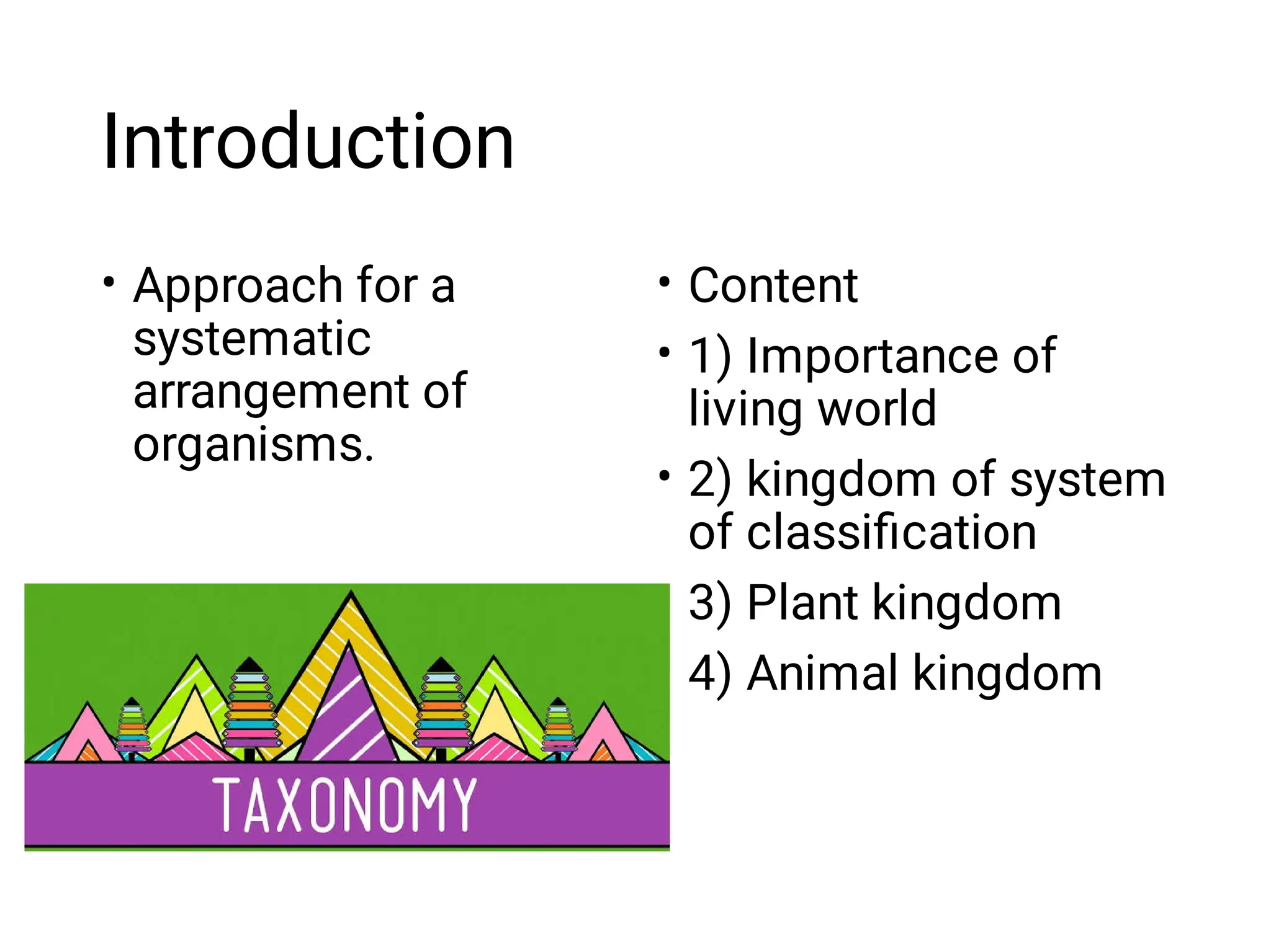 Taxonomy - diversity class 9, introduction to classification | PDF