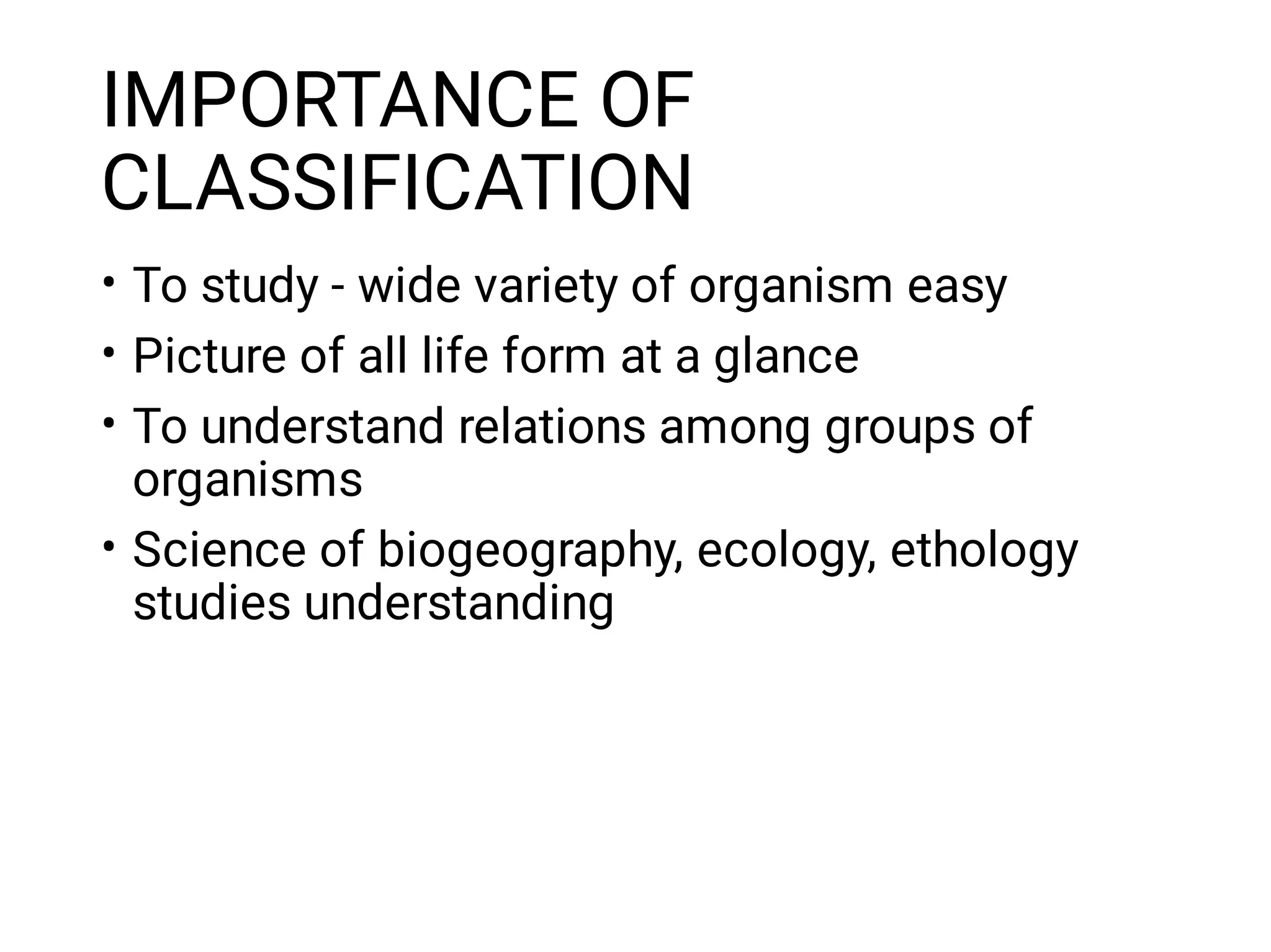Taxonomy - diversity class 9, introduction to classification | PDF