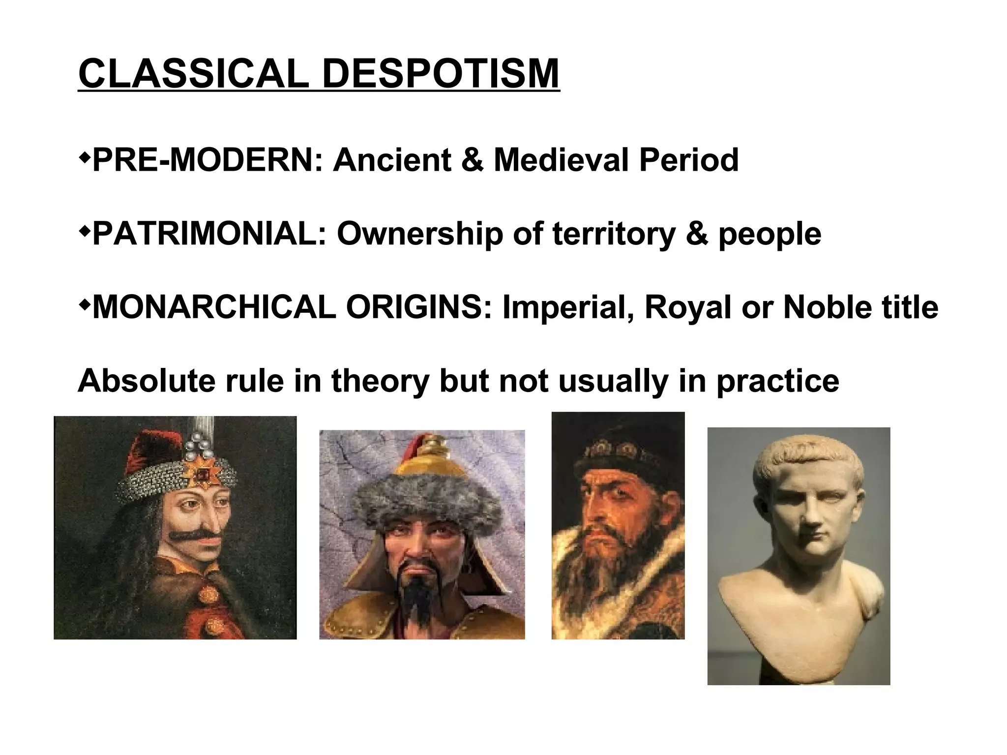 Taxonomy of Tyranny ( Simple) | PPT