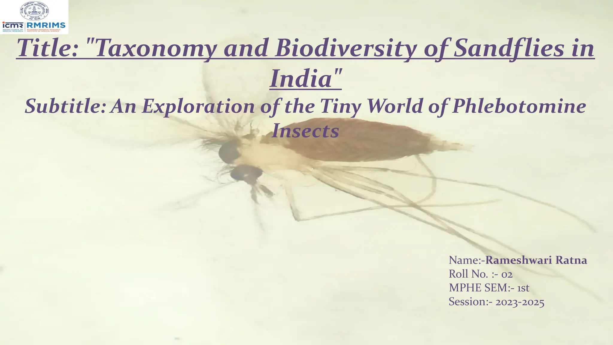 Taxonomy and Biodiversity of Sandfly in India By Rameshwari Ratna.pdf