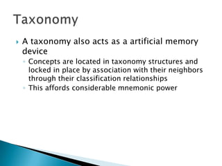 Taxonomy And Metadata | PPTX