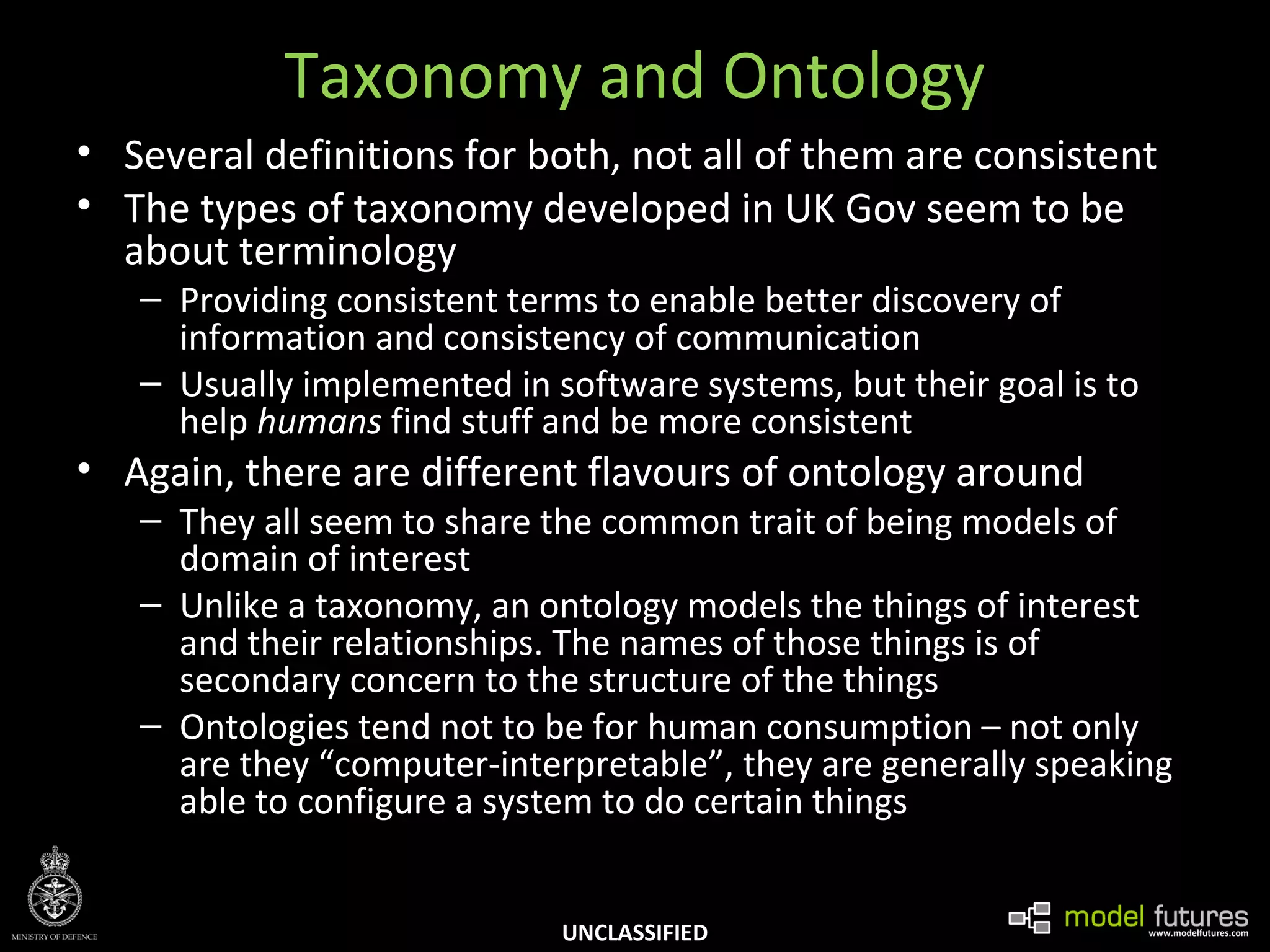 Taxonomy and ontology powerpoint97 03 | PPT