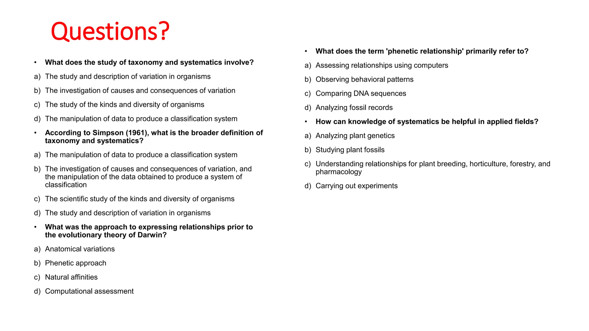Taxonomy and Systematics.pptx