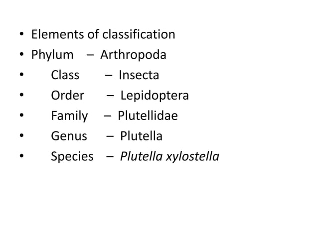 TAXONOMY and Systematics of diffrent insects in environment. pptx | PPTX