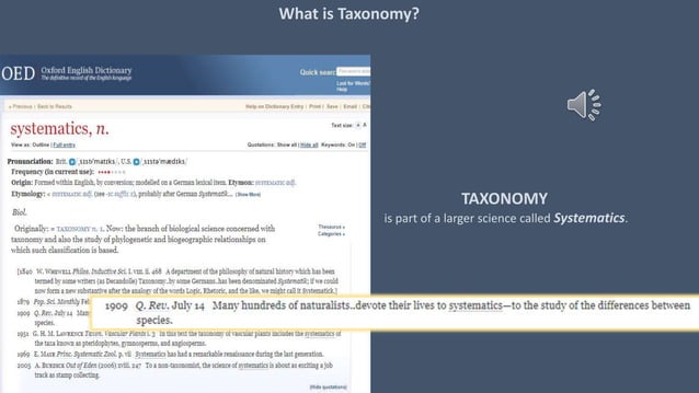 Taxonomy and the Conservation of Endangered Species | PPT