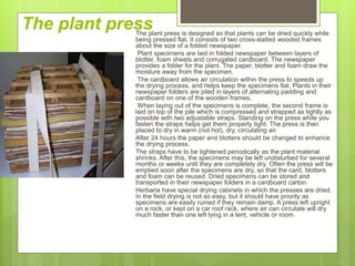 herbarium and its use--DEEPAKYADAV ALLD. UNIVERSITY | PPTX