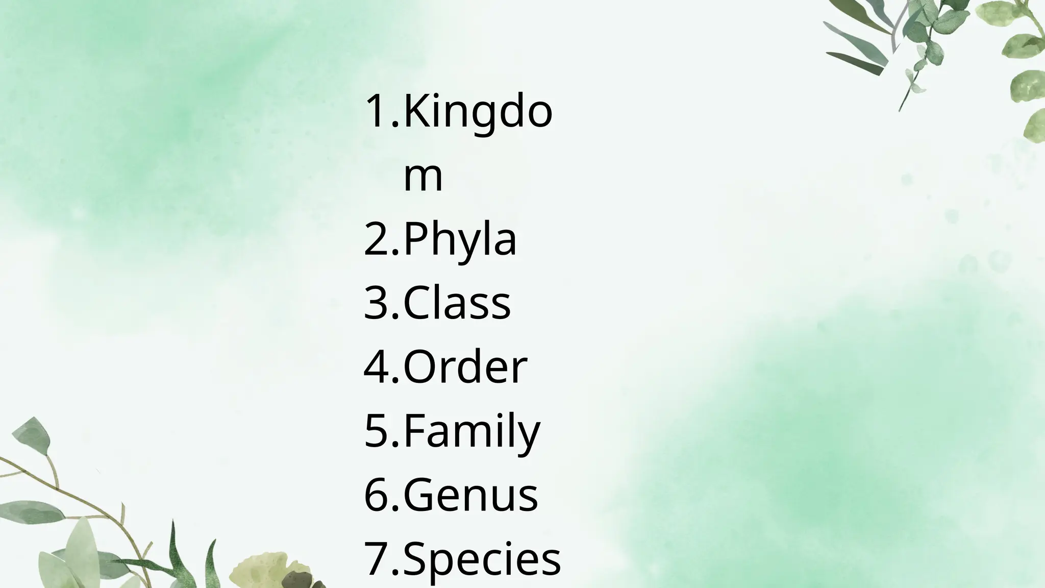 Classifying organisms by traits taxonomy. | PPTX