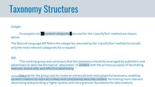 Taxonomy deep dive (1) | PPT
