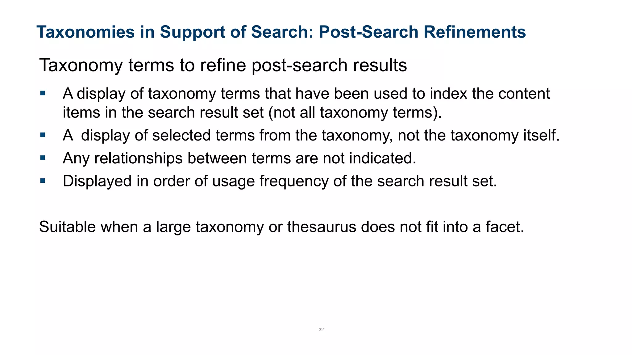 Taxonomy design best practices | PPT