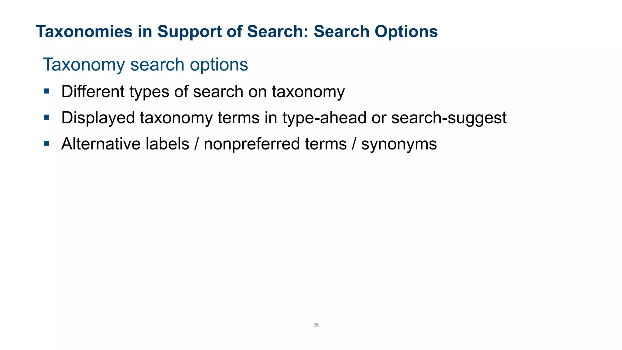 Taxonomy design best practices | PPT