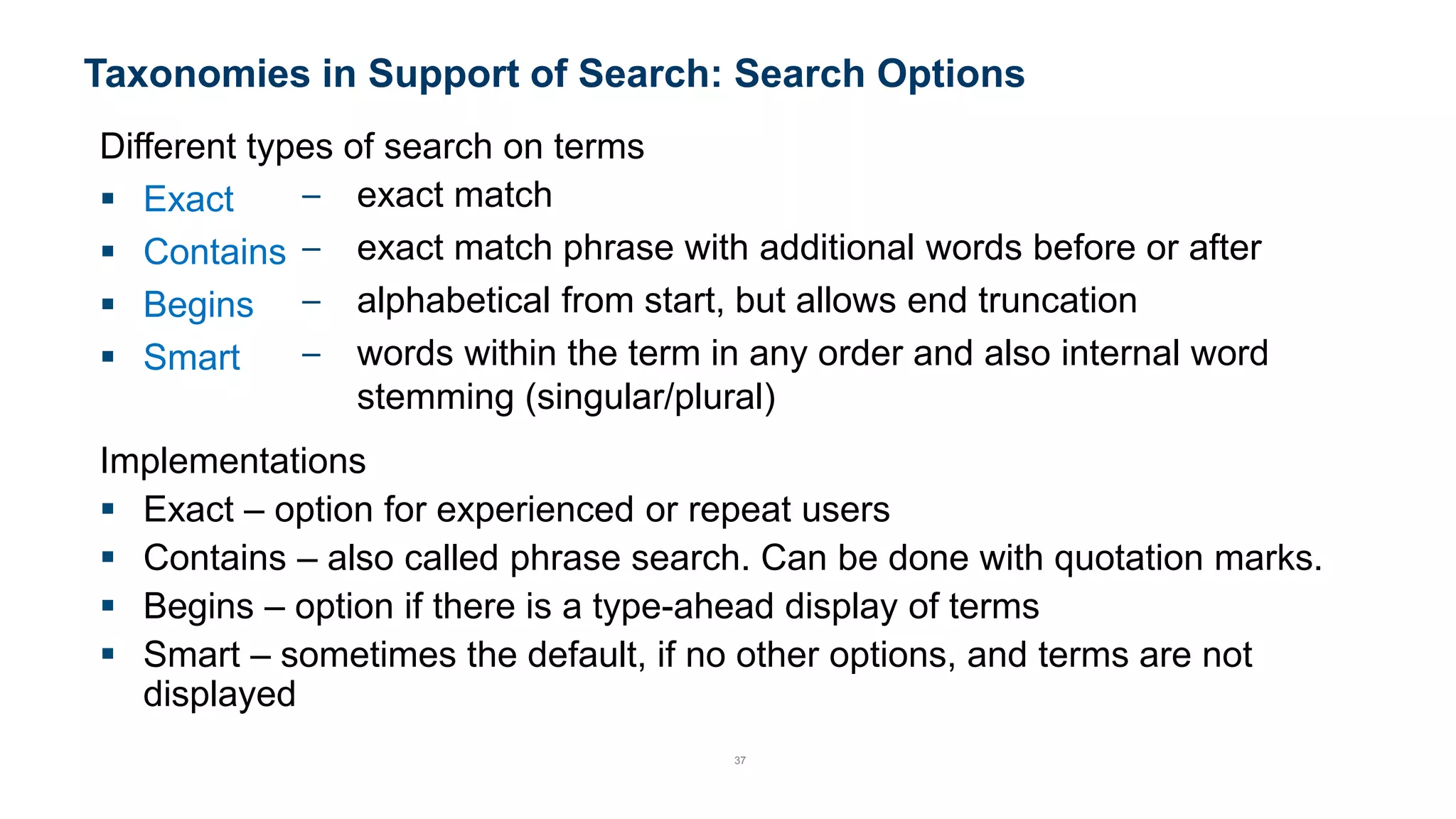 Taxonomy design best practices | PPT