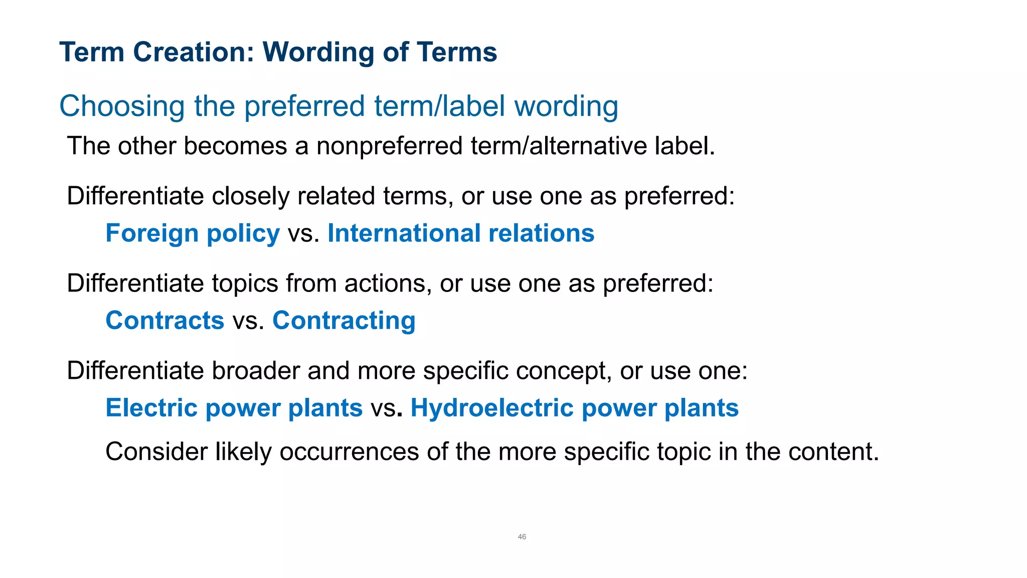 Taxonomy design best practices | PPT
