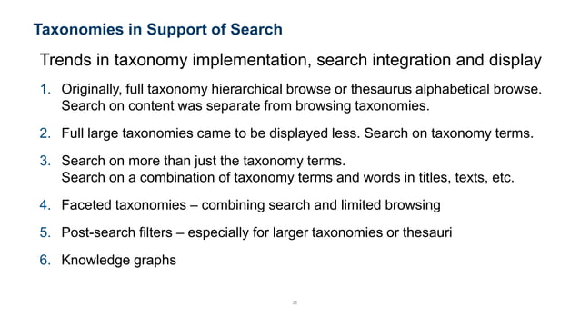 Taxonomy design best practices | PPT