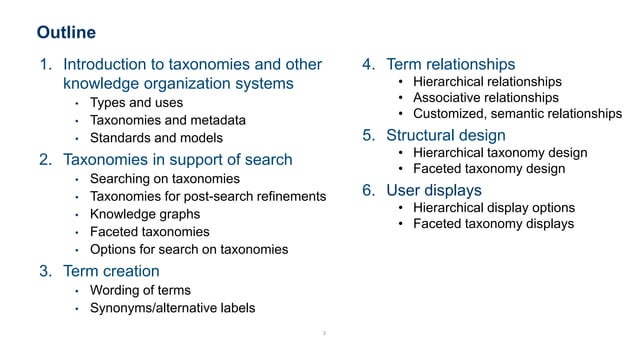 Taxonomy design best practices | PPT