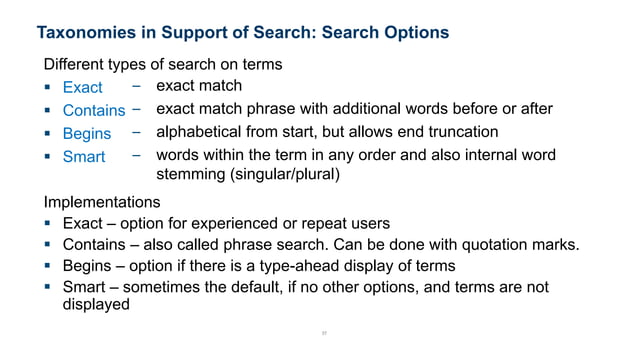 Taxonomy design best practices | PPT