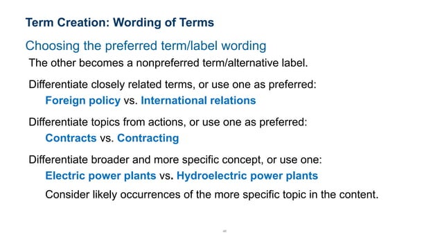 Taxonomy design best practices | PPT