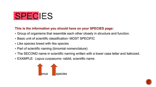 Taxonomy foldable ppt (2) | PPTX