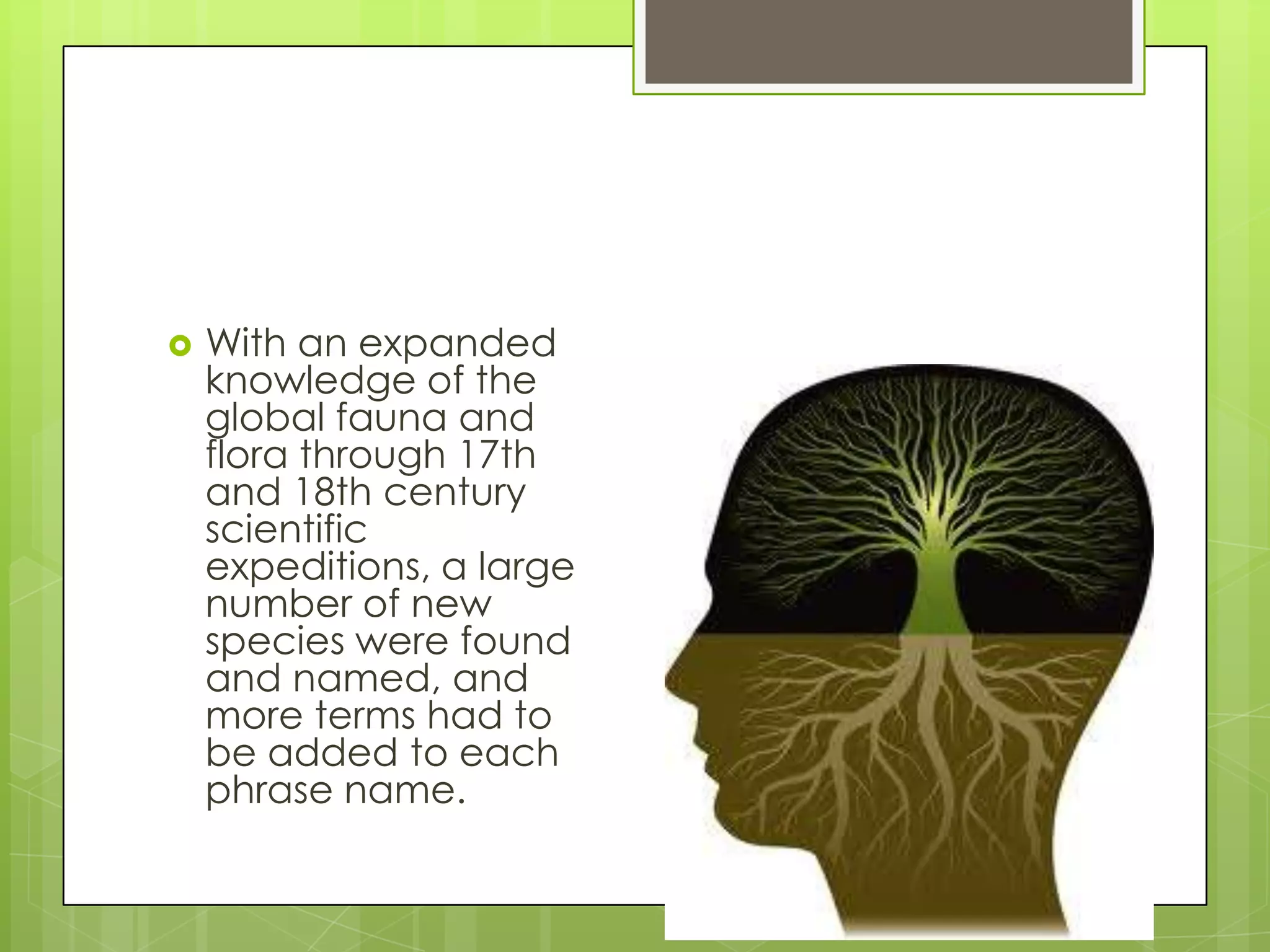 Taxonomy history original todo | PPTX