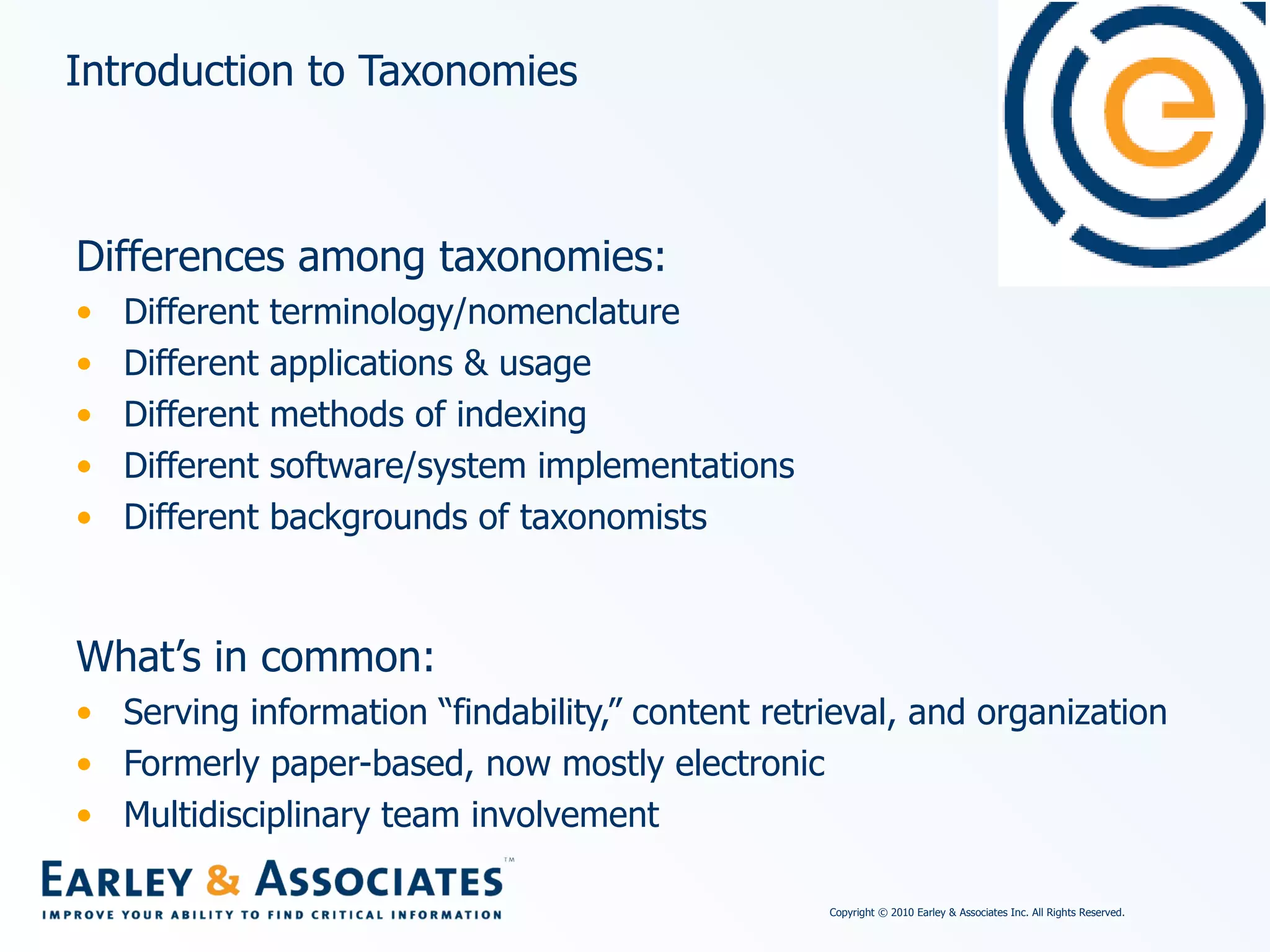 Taxonomy made easy | PPT