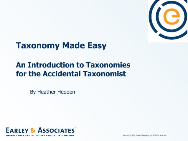 Taxonomy made easy | PPT