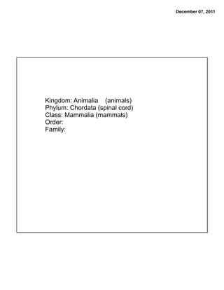 Taxonomy notes pdf | PDF