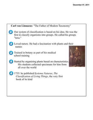 Taxonomy notes pdf | PDF