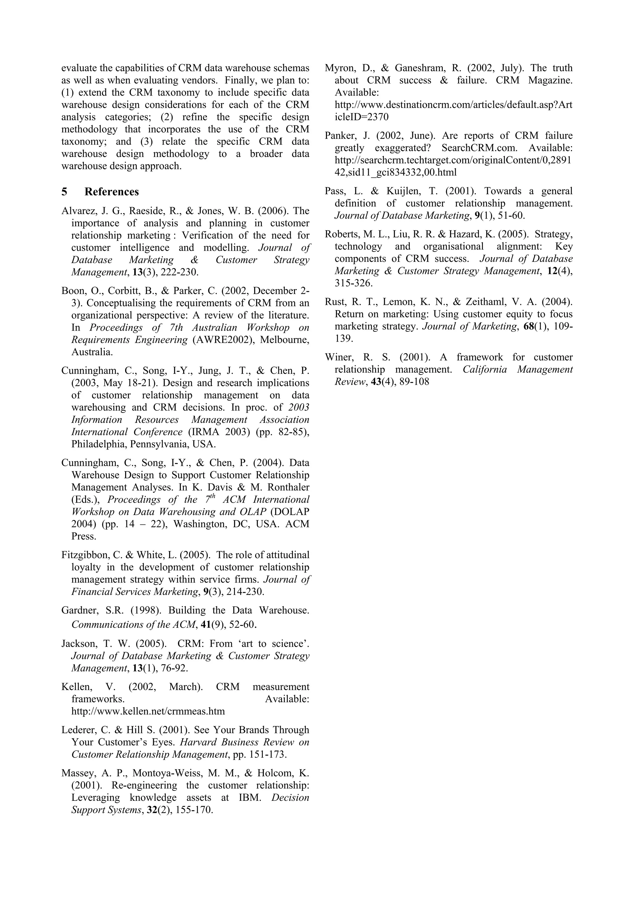 Case Study Taxonomy of crm | PDF