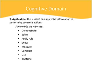 Taxonomy of Educational Objectives | PPTX