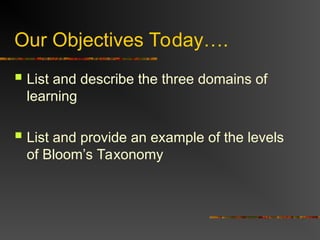 TAXONOMY OF EDUCATIONAL OBJECTIVES in education and social sciences 2 2.ppt