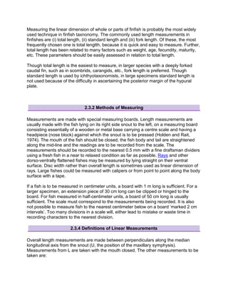 Taxonomy of finfish notes | PDF