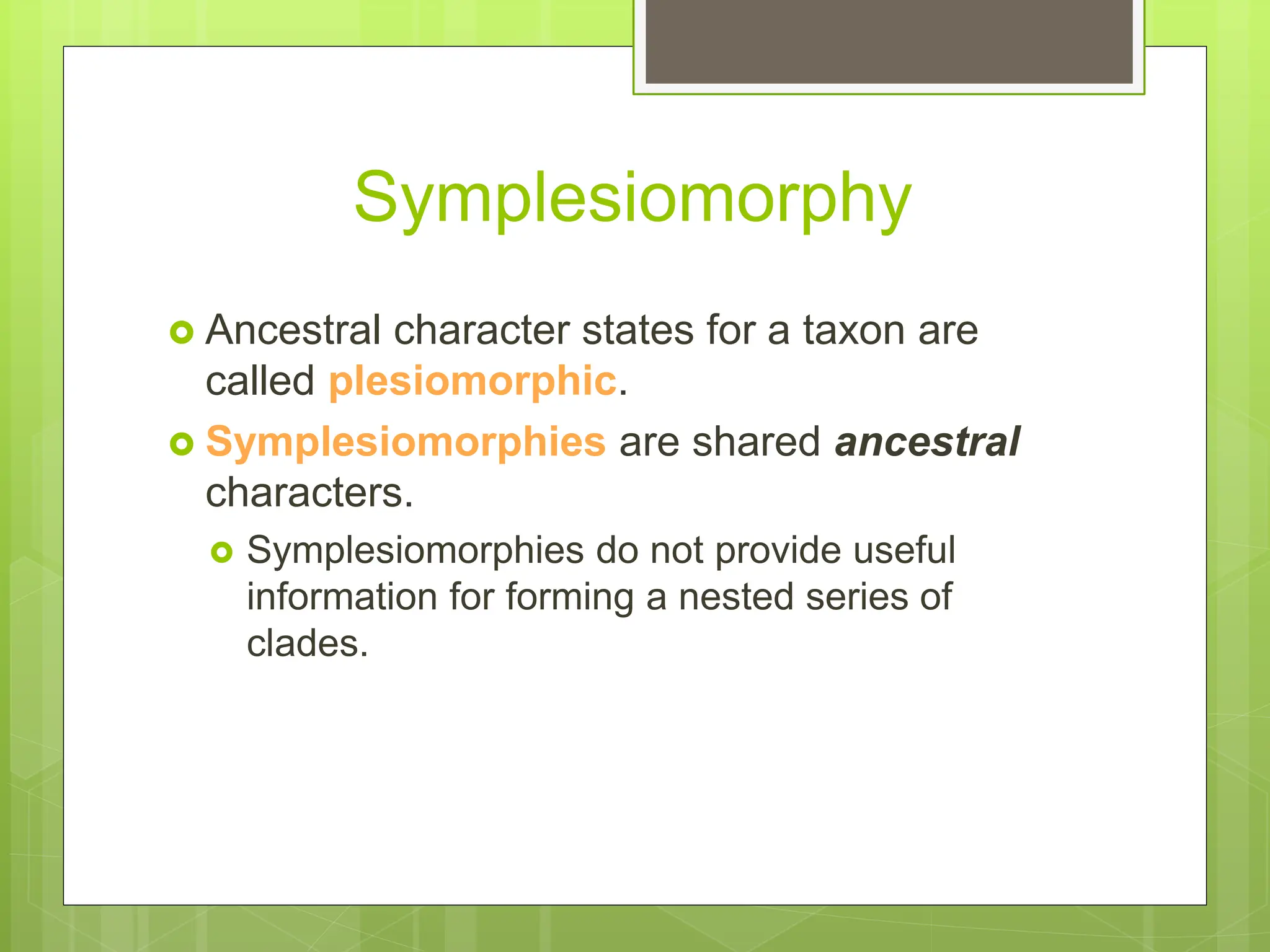 taxonomyphylogenytutorial.ppt GENERAL BIOLOGY | PPT