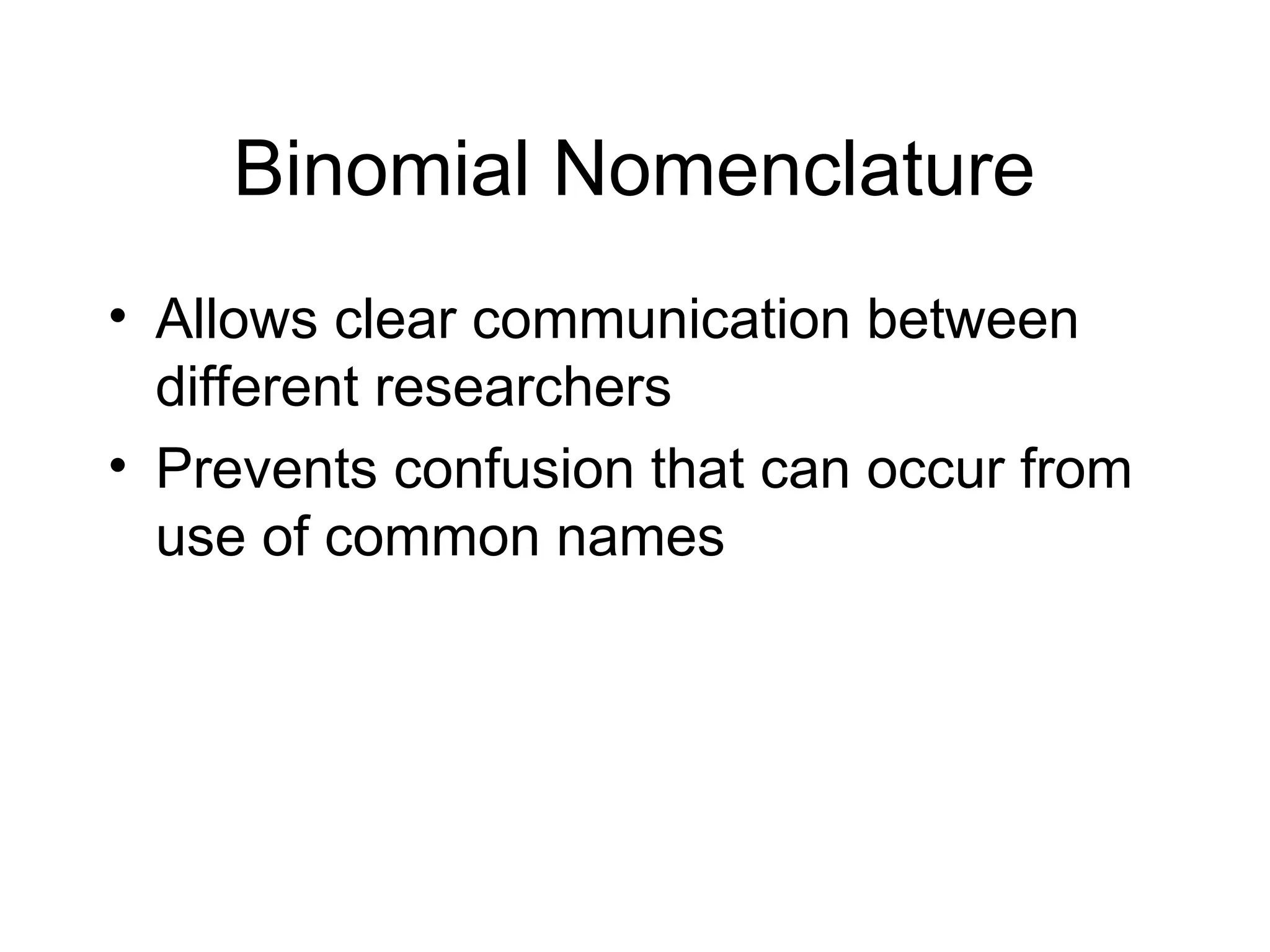 Taxonomy Powerpoint 1407 ppt claasification system | PPT