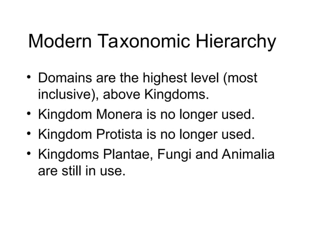 Taxonomy Powerpoint GRADE 8 SCIENCE 123465 | PPT