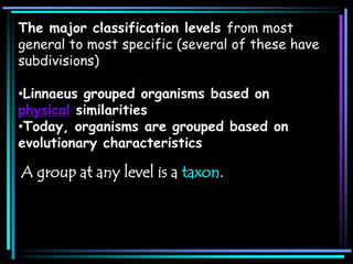 Taxonomy ppt | PPT | Biological Sciences | Science
