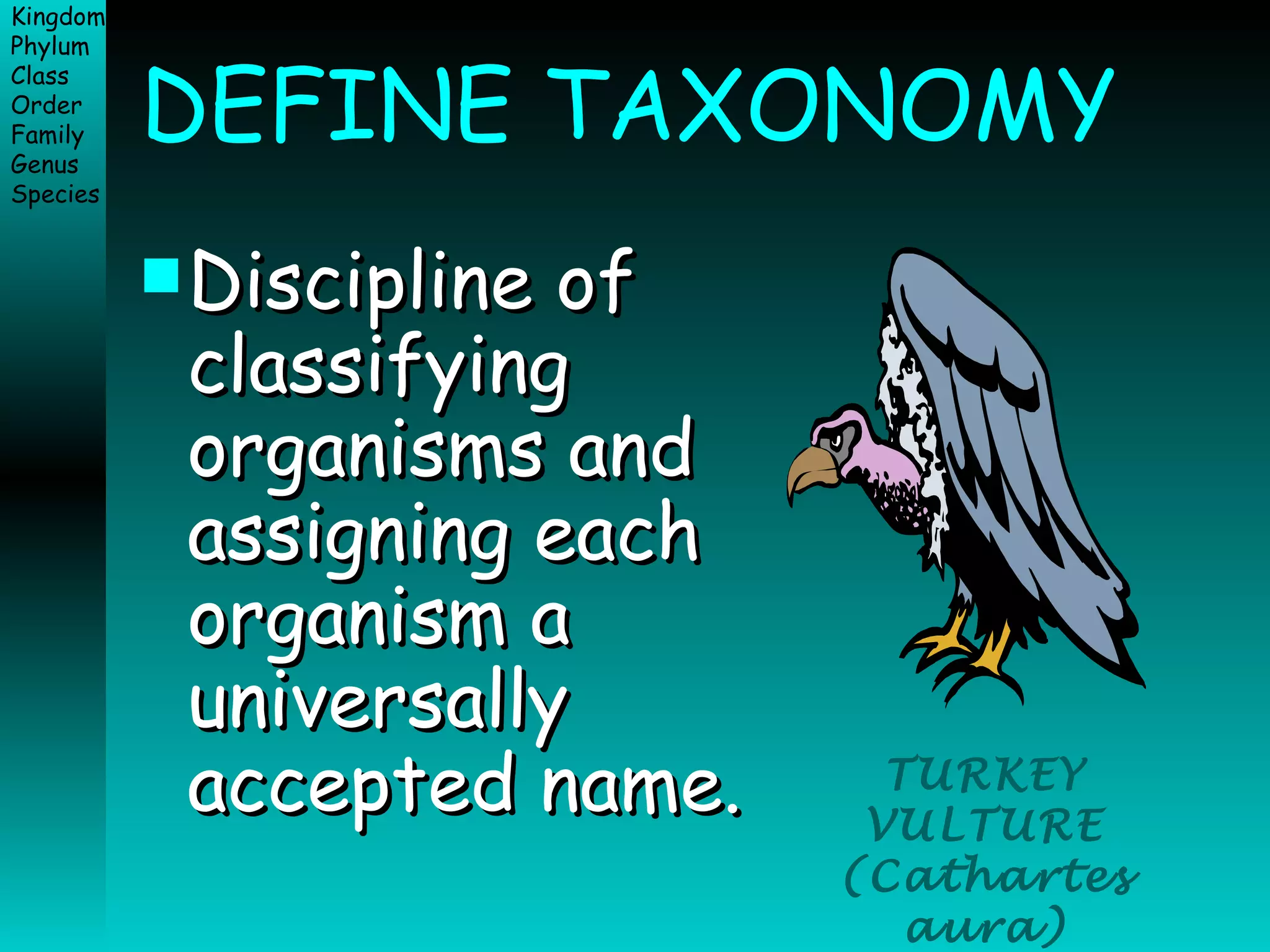 Taxonomy ppt | PPT